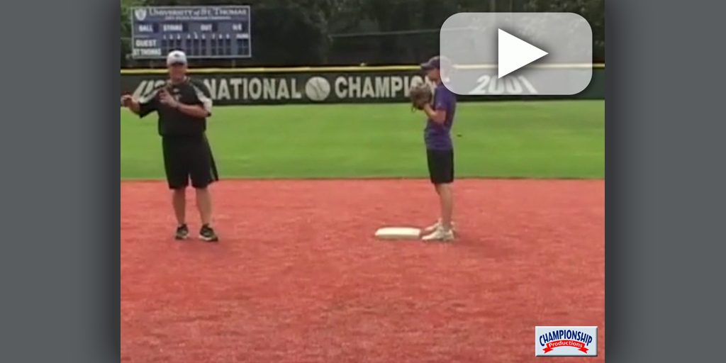 Second Baseman Turning a Double Play [VIDEO] – Coaches Insider