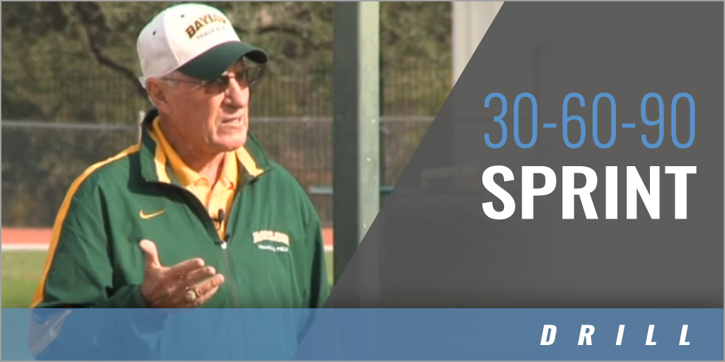 30-60-90-Sprint Drill – Clyde Hart – Baylor Univ. [VIDEO] – Coaches Insider