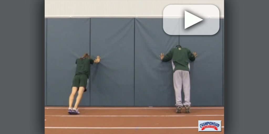 Hurdles Wall Flexibility Drills – Karim Abdel Wahab – CO ST. Univ ...