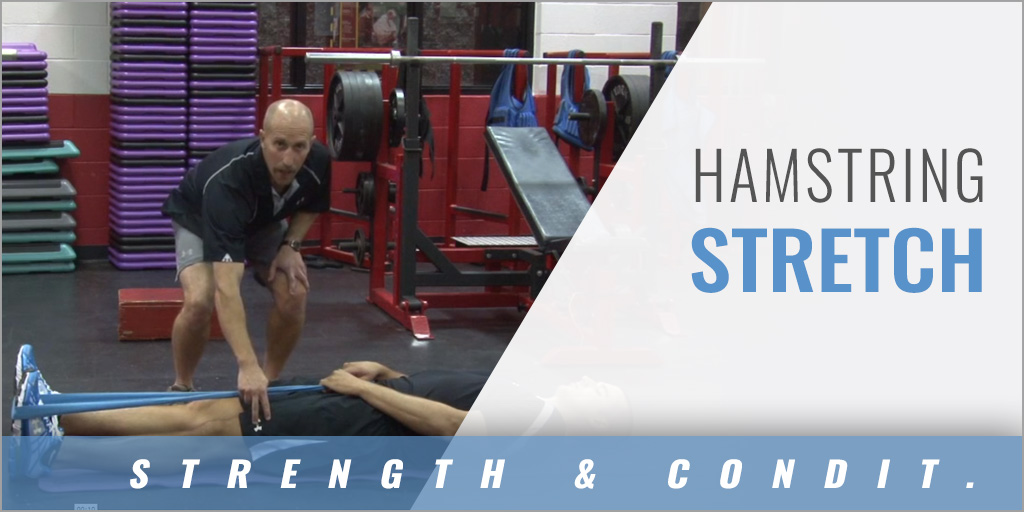 Straight Leg Hamstring Stretch – Barry Kagan [VIDEO] – Coaches Insider