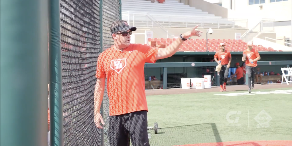 University of Houston Batting Practice with Todd Whitting – Coaches Insider