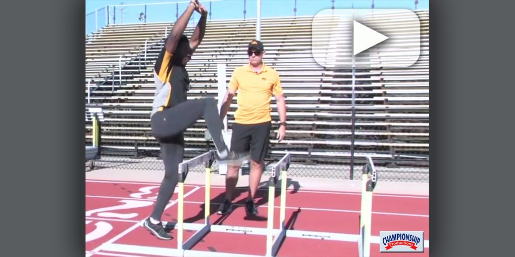 Hurdle Walkovers – Joey Woody – Univ. of IA [VIDEO] – Coaches Insider