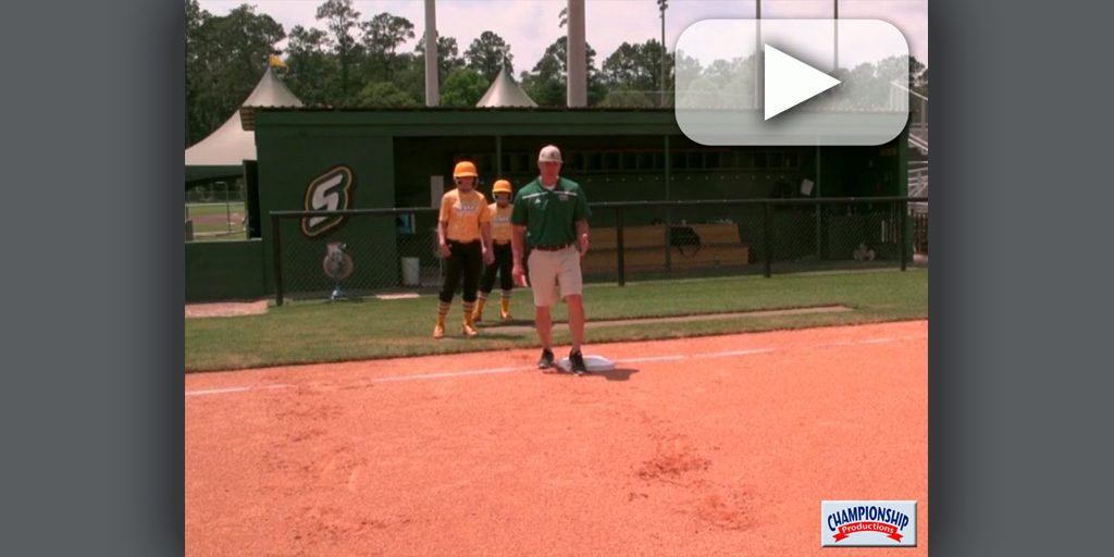 Baserunning – Three Step Lead – Rick Fremin – Southeastern Louisiana ...