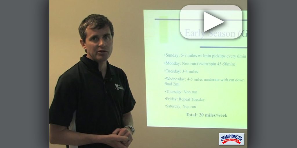 Distance Runners – Weekly Schedule – Peter Rea – Zap Fitness [VIDEO ...