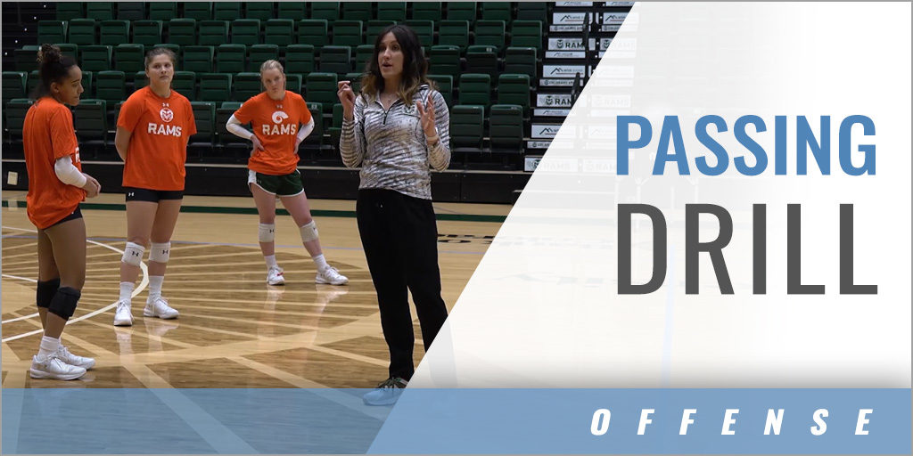 Passing Drill with Emily Kohan – Colorado State Univ. – Coaches Insider