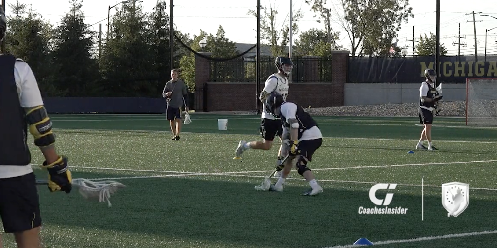 Clock Ground Balls with Justin Turri – St. John’s Univ. – Coaches Insider