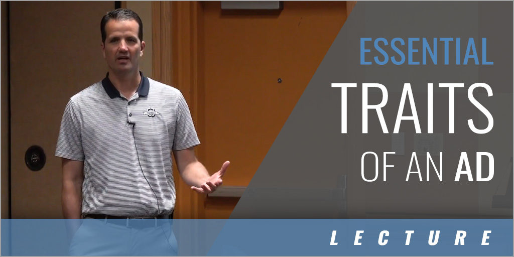 Essential Traits of an AD with Keith Sinor, Superintendent – Tuttle ...