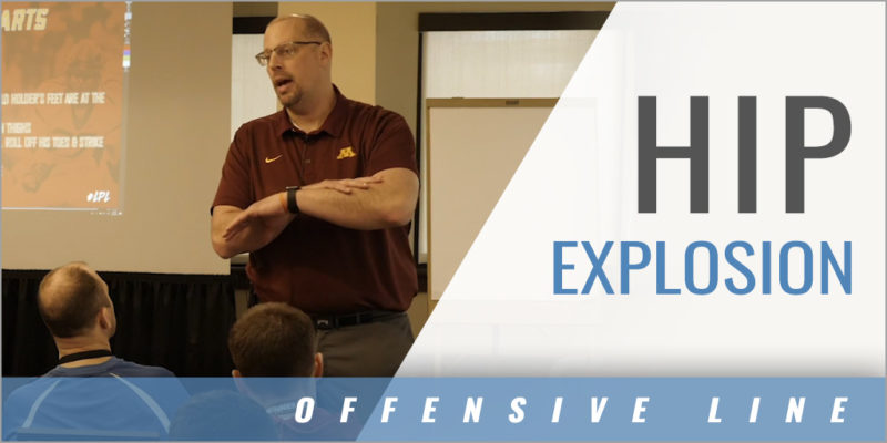 Defensive Line Sled Work with Joe Rossi – Univ. of MN – Coaches Insider