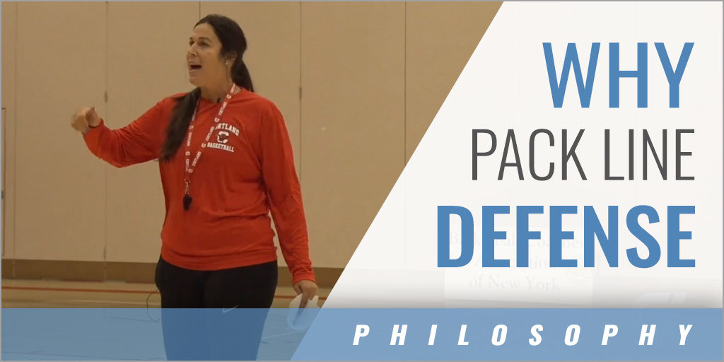 Why Pack Line Defense with Jacey Brooks – SUNY Cortland – Coaches Insider