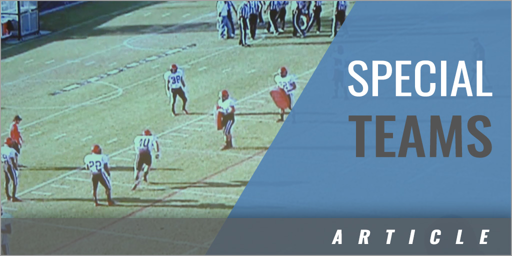 Special Teams Techniques and Drills – Coaches Insider