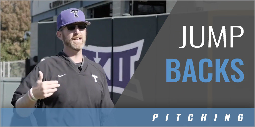 Pitching: Jump Backs Using a 9 oz Ball with Bryan Conger – Coaches Insider