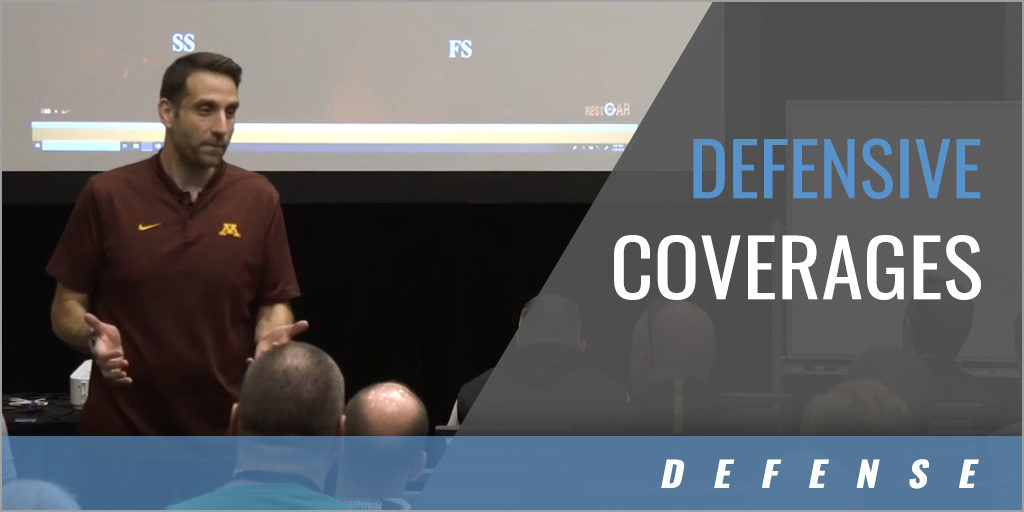 Defensive Coverages with Joe Rossi – Univ. of Minnesota – Coaches Insider