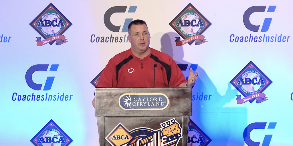 2020 ABCA Convention Q&A with Derek Johnson – Cincinnati Reds – Coaches ...