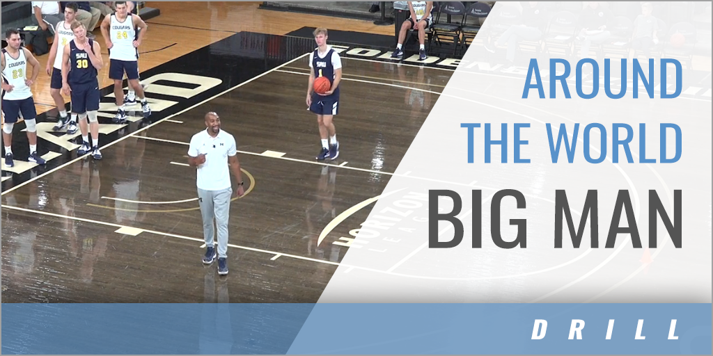 Around the World Big Man Drill with Saddi Washington – Univ. of ...