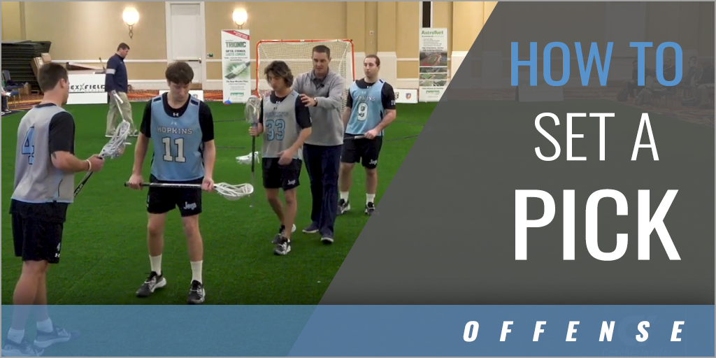 How to Set a Pick with Bobby Benson – Johns Hopkins Univ. – Coaches Insider