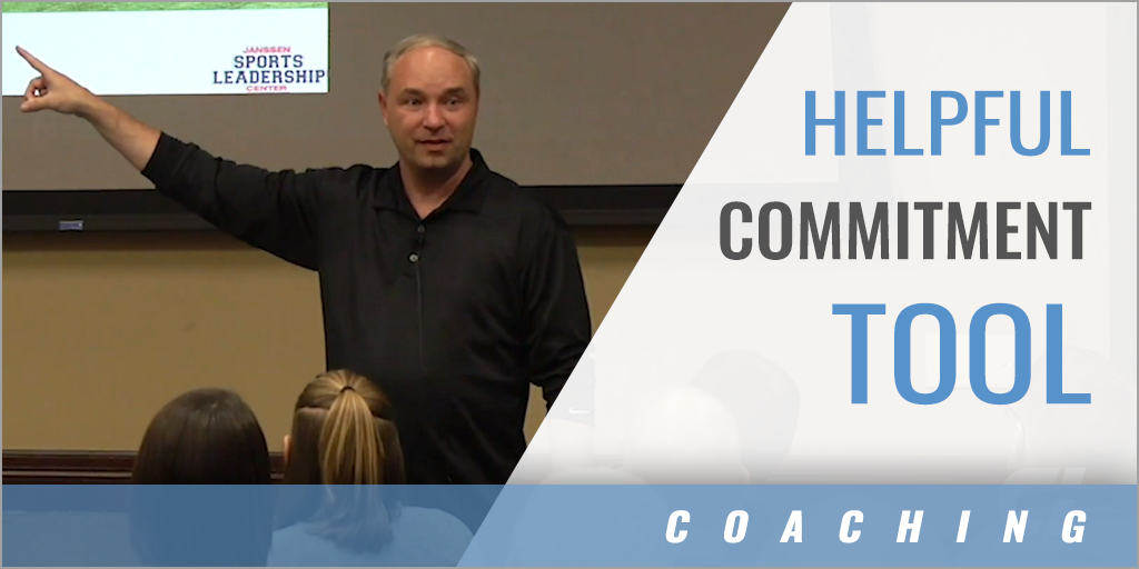 Levels of Commitment with Jeff Janssen – Janssen Sports Leadership ...