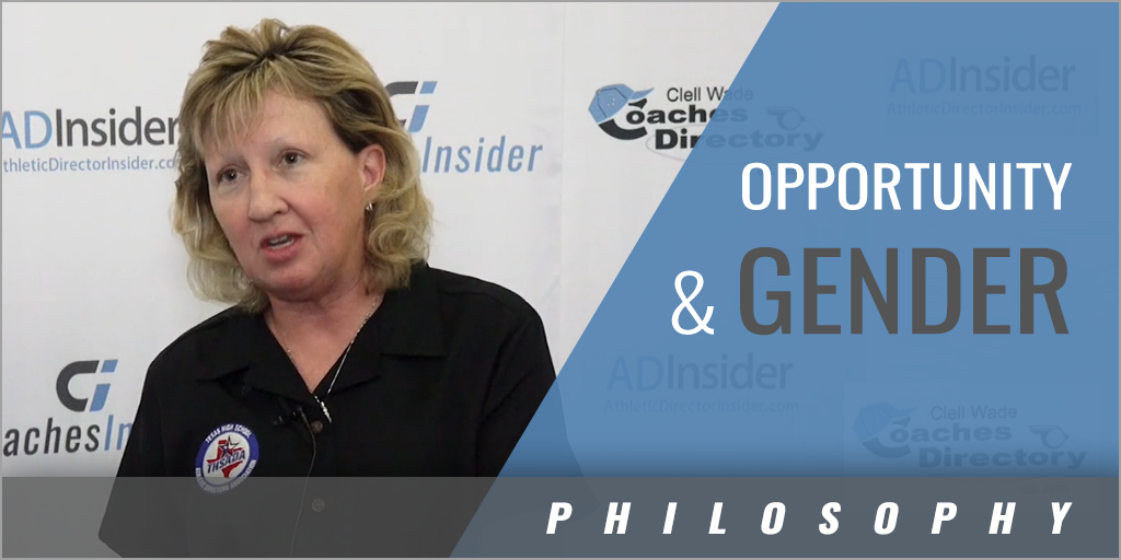 Opportunity and Gender with Debbie Decker – Katy ISD – Coaches Insider