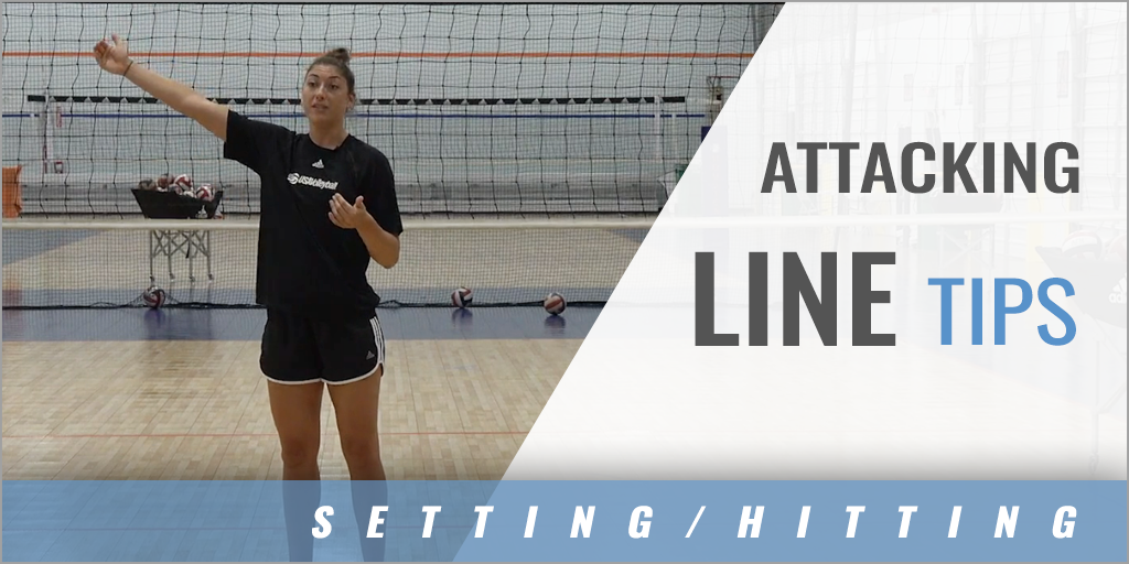 Attacking Line Tips for Setters and Hitters with Lauren Carlini – USA ...