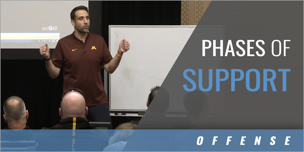 Phases of Support with Joe Rossi – Univ. of MN – Coaches Insider