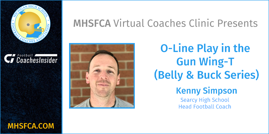O-Line Play in the Gun Wing-T (Belly & Buck Series) with Kenny Simpson – Searcy High School (AR ...