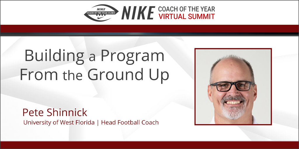 Building a Program From the Ground Up with Pete Shinnick – University ...
