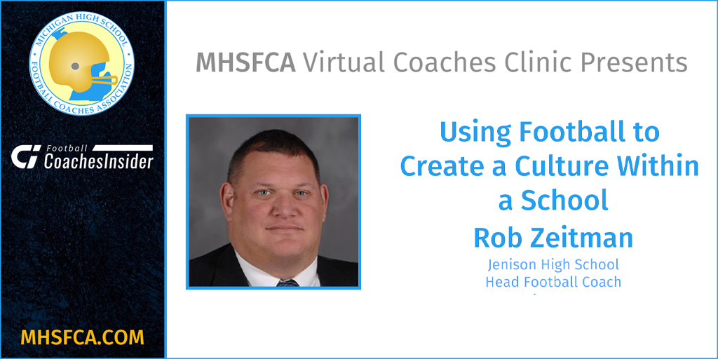 Using Football to Create a Culture Within a School with Rob Zeitman ...