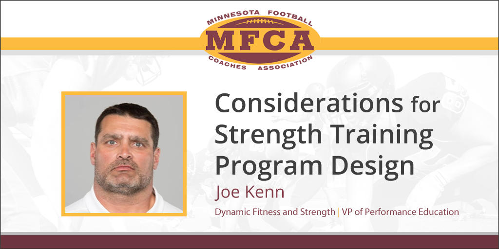 Considerations for Strength Training Program Design with Joe Kenn ...