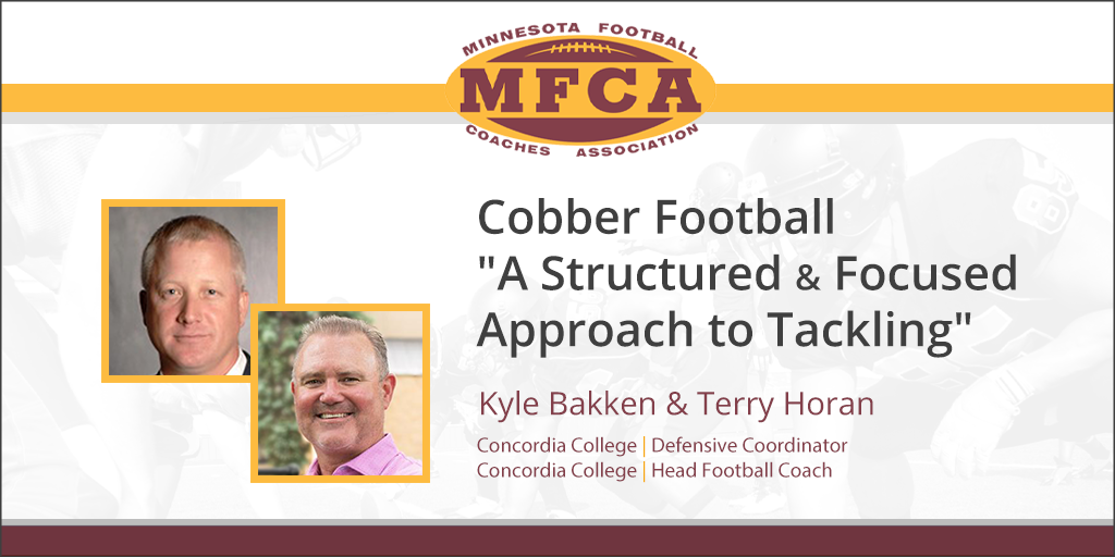 Cobber Football “A Structured and Focused Approach to Tackling” with ...