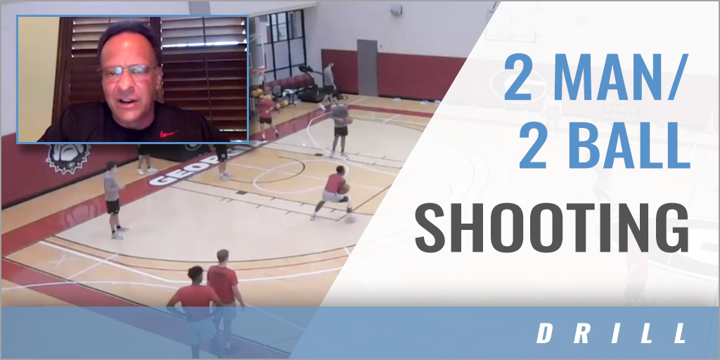 2 Man/2 Ball Shooting with Tom Crean – Coaches Insider