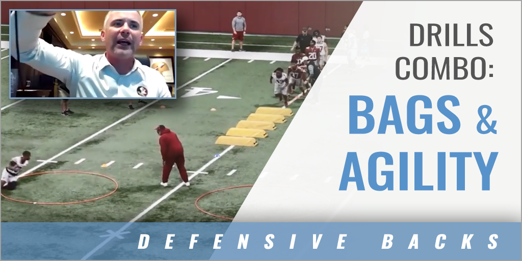 Bags and Agility Drill with Mike Norvell – Florida State Univ ...