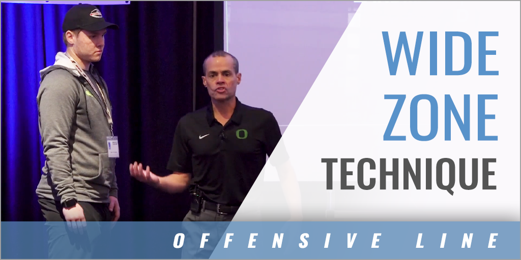 Offensive Line Wide Zone Technique with Alex Mirabal – Univ. of Oregon ...