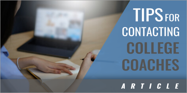 Recruiting: Tips for Contacting College Coaches – Coaches Insider