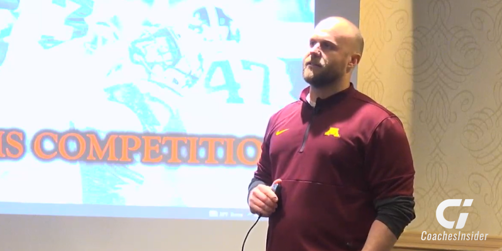 Gopher Special Teams with Rob Wenger – Univ. of Minnesota – Coaches Insider