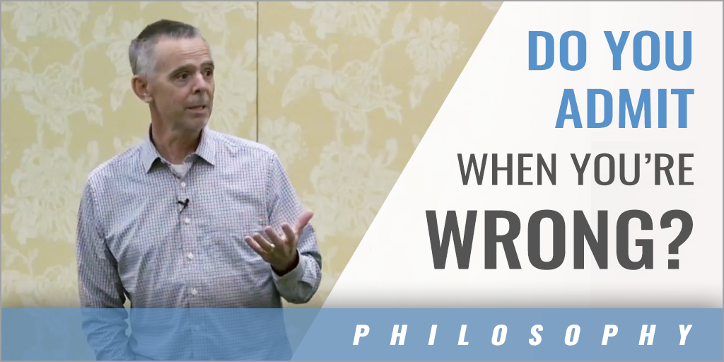 Are You Humble Enough to Admit You Were Wrong? with Dr. Greg Dale ...