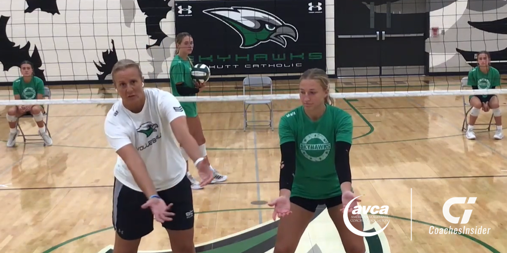 Serve Receive Training with Renee Saunders – Skutt Catholic High School ...