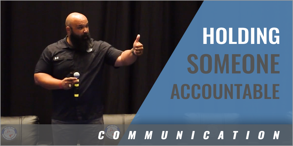 What Does it Take to Hold Someone Accountable? with Stephen Mackey ...