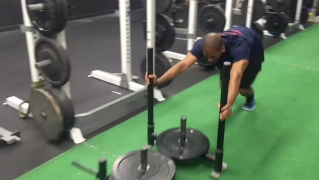 Improve Double-Leg Takedowns With Sled Pushes [ARTICLE] – Coaches Insider